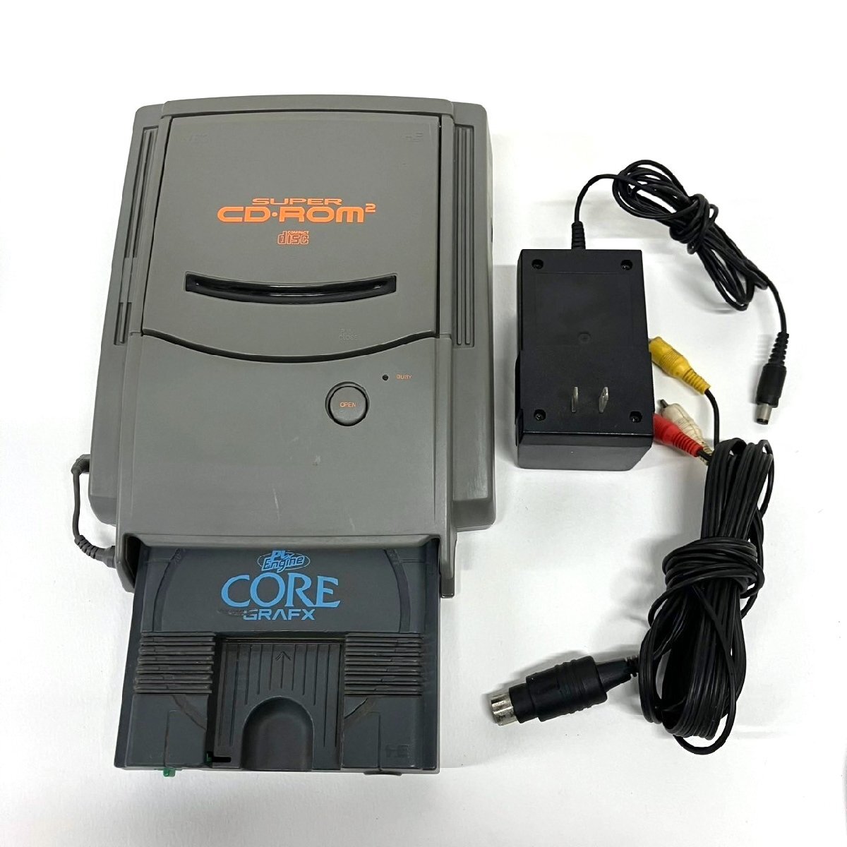 【やや傷や汚れあり】K1302【ジャンク】 NEC PC Engine PCエンジン CORE GRAFX コアグラフィックス SUPER CD-ROM2 本体 ハードの落札情報詳細 ...