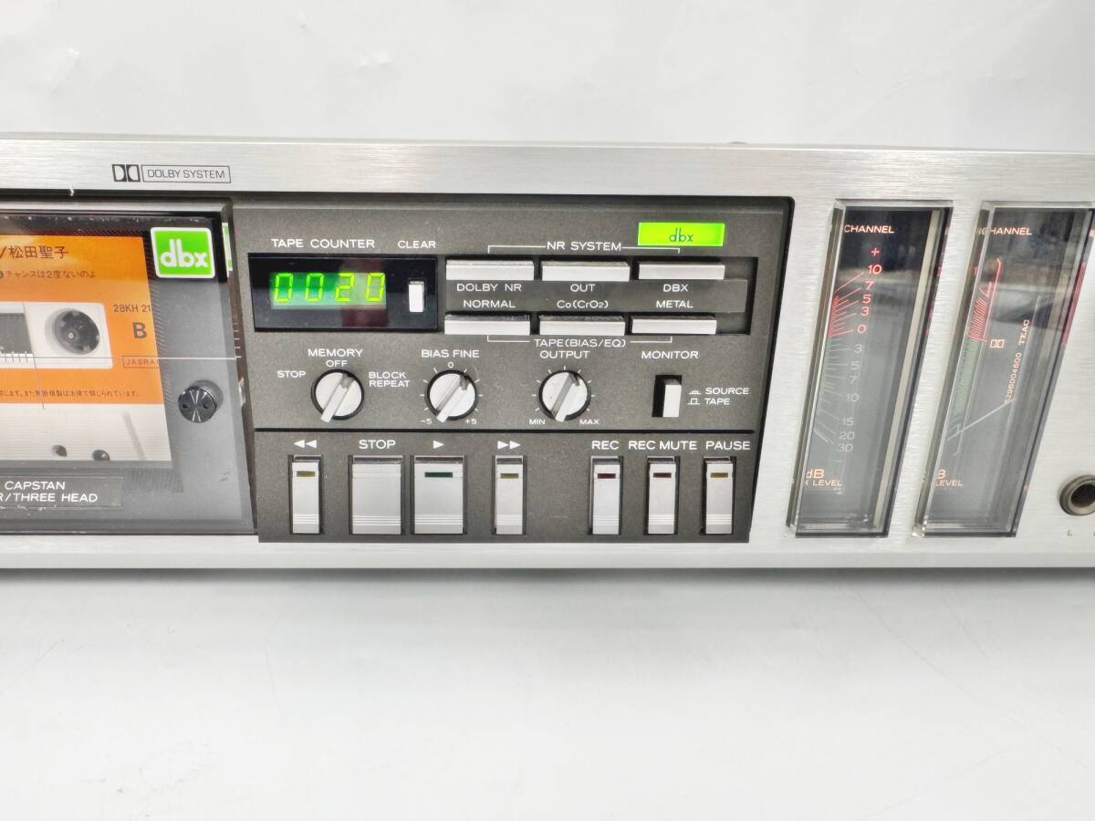 【傷や汚れあり】ティアック TEAC V-1RX ステレオ カセットデッキ オーディオ機器 取扱説明書付き Kキ66の落札情報詳細 ...