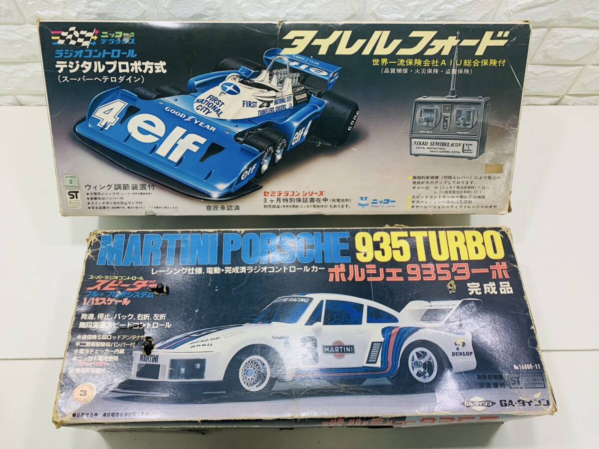 【傷や汚れあり】j371★1円～ニッコー 1/12 タイレルフォード ティレル ポルシェ 935 ターボ セミデラコン デジタルプロポ ラジコン RC 動作未確認ジャンクの落札情報詳細 ...
