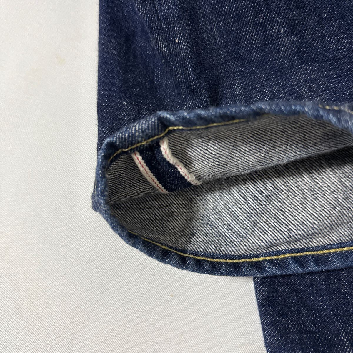 【目立った傷や汚れなし】FUMITO GANRYU フミトガンリュウ ストレッチ ウエスト紐 イージー デニム パンツ ジーンズ size.1 (S) インディゴ 型番.FU2-PA-16の ...