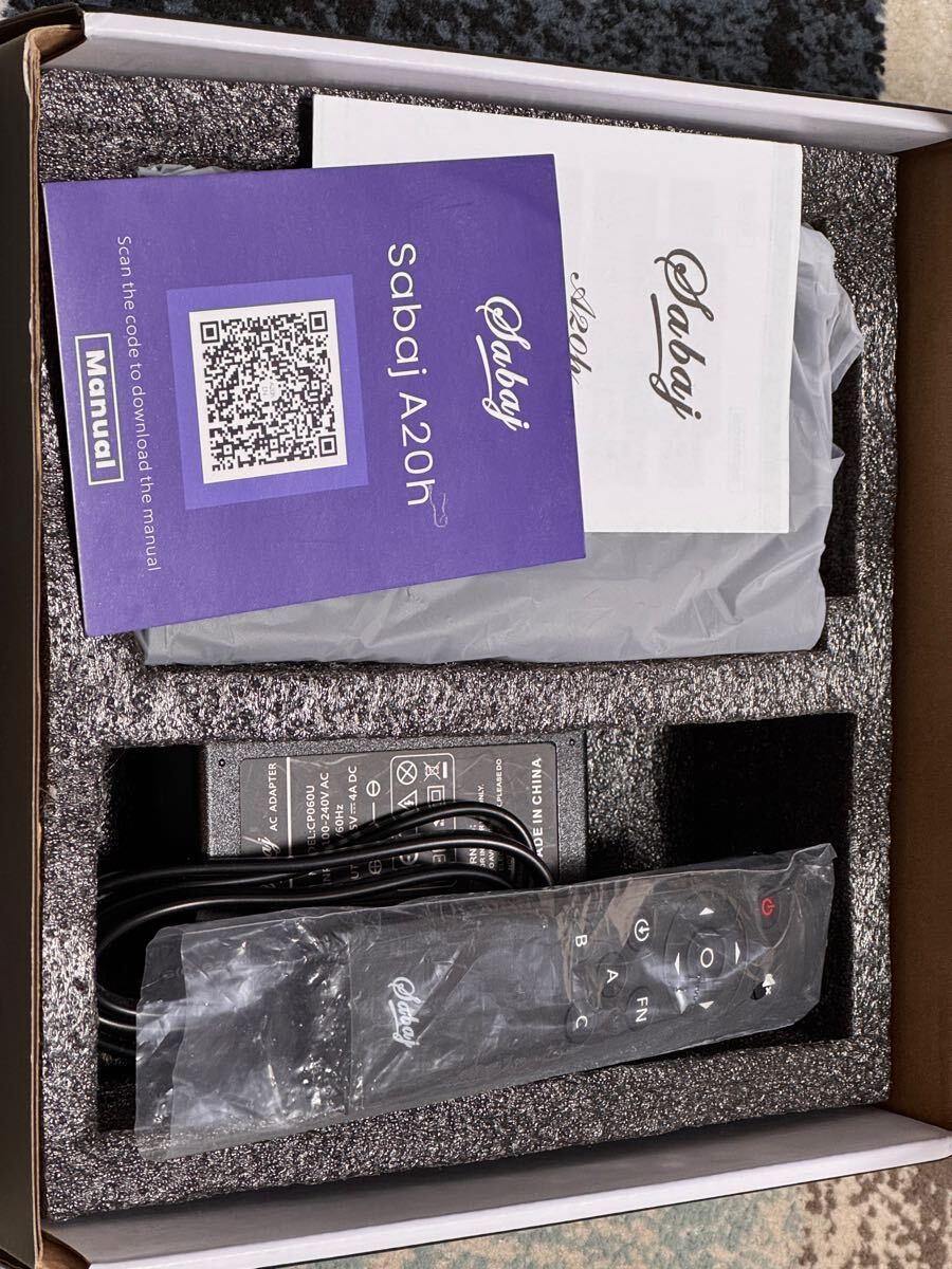 【目立った傷や汚れなし】Sabaj A20h リレー式ボリューム フルバランス ヘッドホンアンプの落札情報詳細 - Yahoo!オークション ...