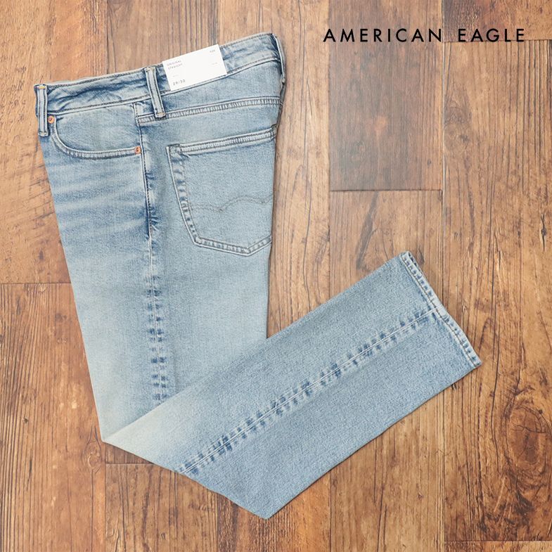 【未使用】1円/AMERICAN EAGLE/34インチ/快適デニムパンツ 0111-6571 ストレッチ 穿き心地 ウォッシュ加工 ストレート 新品/青/ブルー/ih243/の落札情報詳細 ...