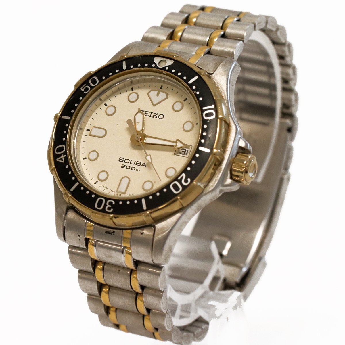 CITIZEN OXY IGNIS AIR DIVER'S / シチズン ダイバーズウオッチ ☆ メンズ 腕時計 クォーツ ☆ 6218 ...