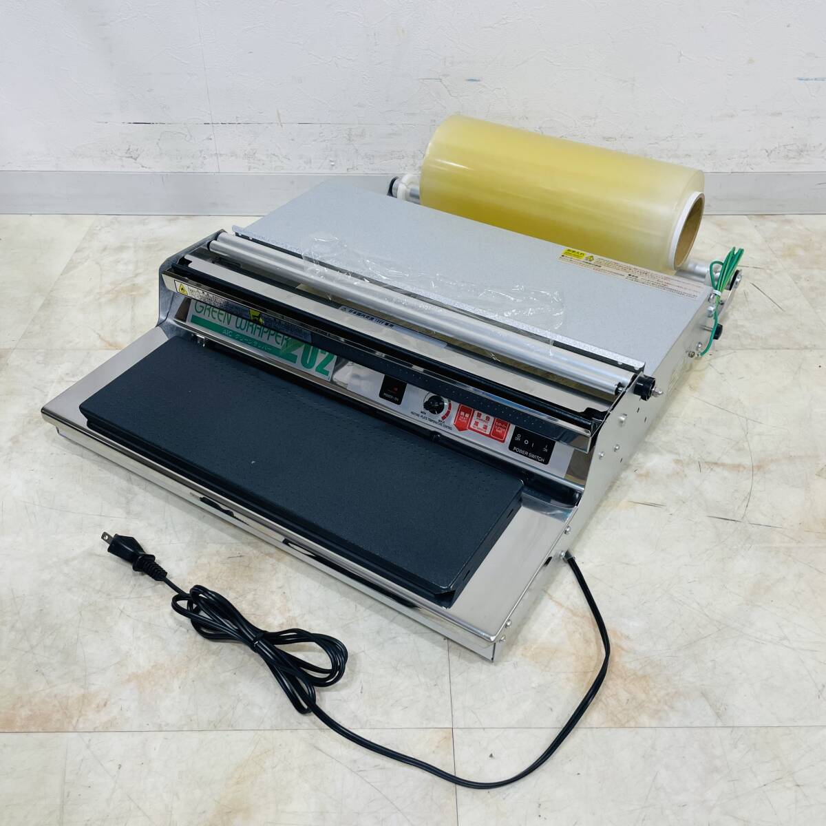 【やや傷や汚れあり】QA2406 ARC 食品包装機 GREEN WRAPPER グリーンラッパー U2 ハンドラッパー フィルム包装機 厨房機 通電のみ ジャンク 検Mの落札情報詳細 ...