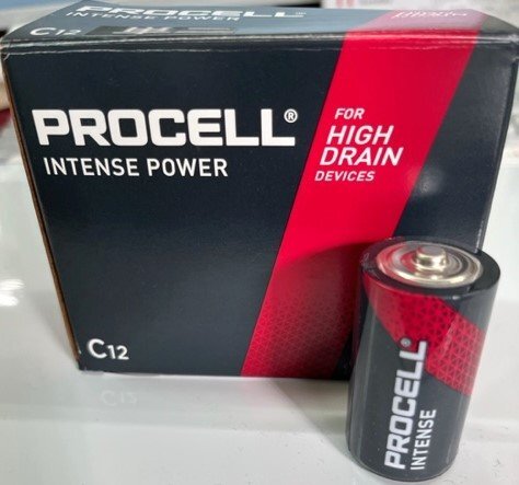 【未使用】★4520146252652デュラセル社 プロセル PROCELL まとめ売り 乾電池 単2x12本入 1箱 C12/PX1400 ...