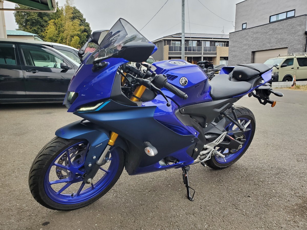 【やや傷や汚れあり】格安 2022年式 YZF-R15 トラクションコントロール付 ヤマハコネクト セル始動 7354km の落札情報詳細 - Yahoo!オークション落札価格検索 オークフリー
