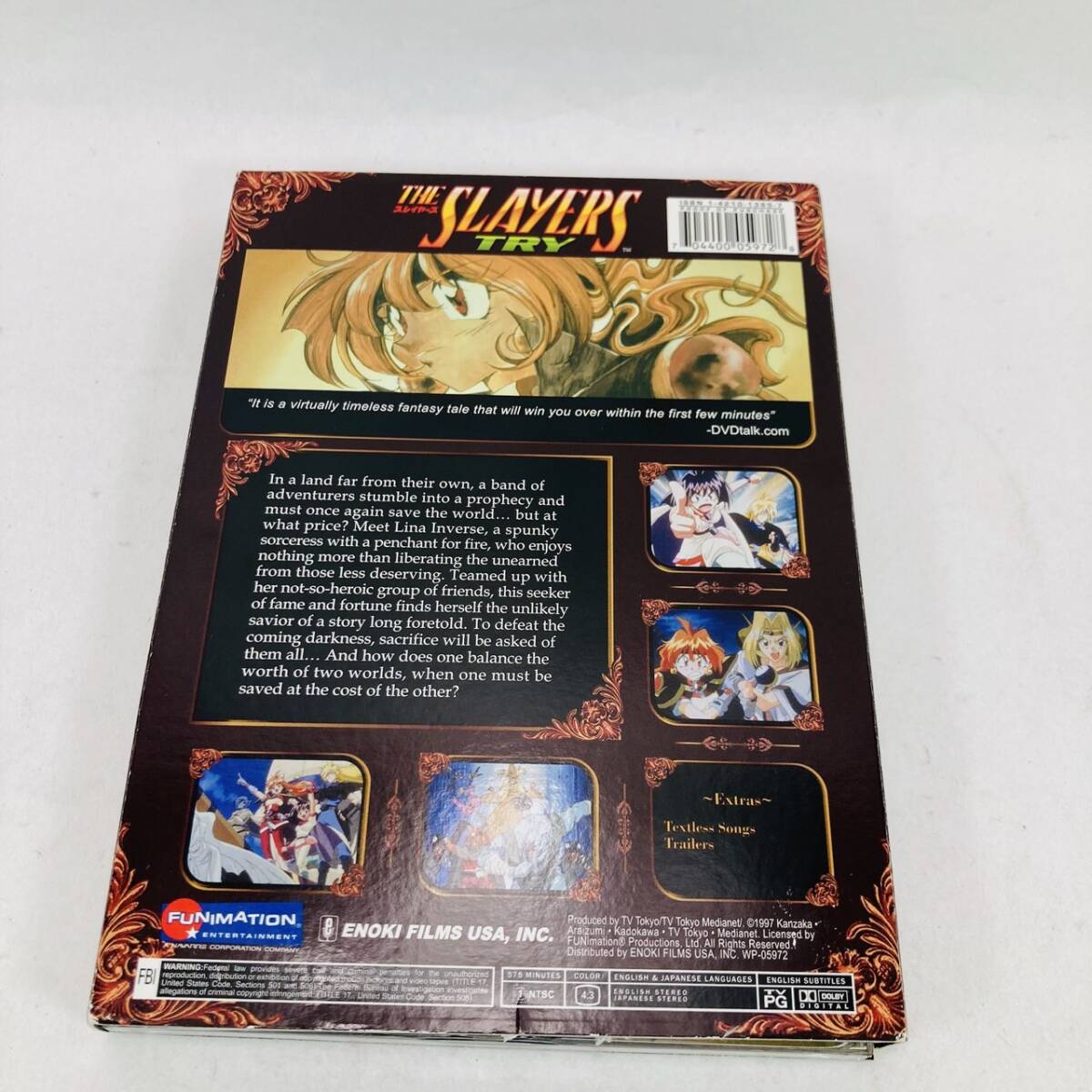 【やや傷や汚れあり】スレイヤーズ SLAYERS NEXT TRY 北米版 DVDの落札情報詳細 - Yahoo!オークション落札価格検索 ...