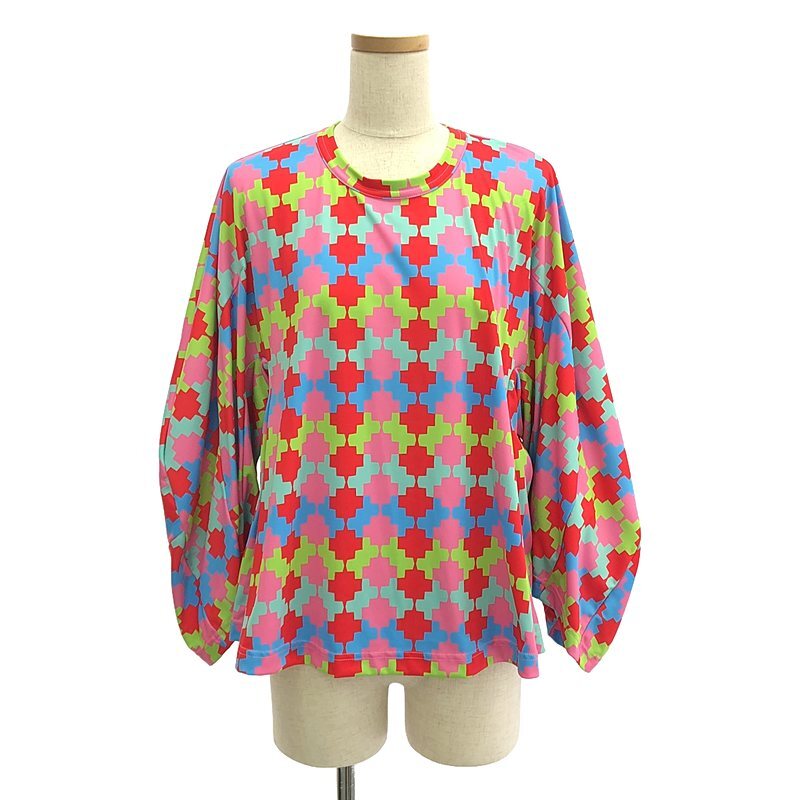 【目立った傷や汚れなし】【美品】 COMME des GARCONS / コムデギャルソン | 2024SS | ポリエステル 総柄 幾何学模様 プルオーバー カットソーの落札情報詳細 ...