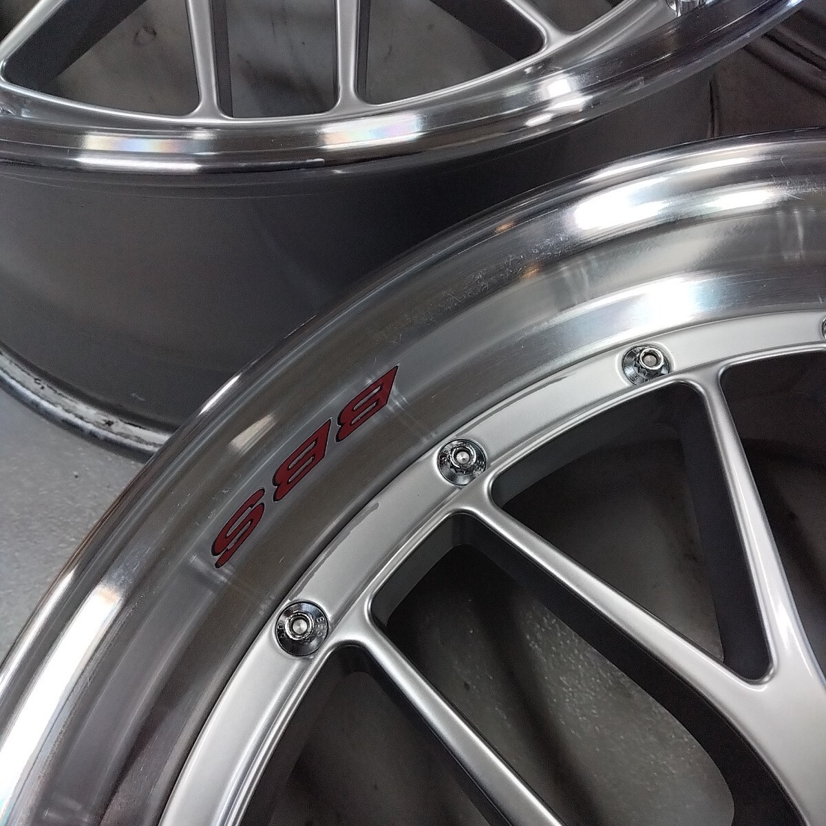 【やや傷や汚れあり】☆軽量・鍛造・深リム☆BBS LM LM227・LM228 BMW 3シリーズ E90 E91 E92 F30 F32 ...