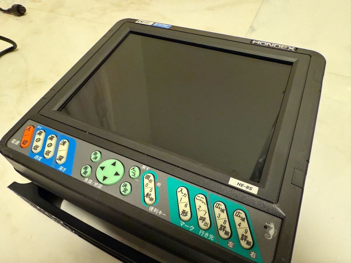 【やや傷や汚れあり】ホンデックス HE-8S GPS魚探 魚群探知機の落札情報詳細 - Yahoo!オークション落札価格検索 オークフリー