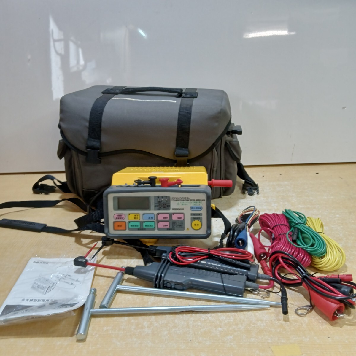 【やや傷や汚れあり】# KYORITSU キョーリツ 共立 全天候型配電用万能測定器 MODEL 6030 通電確認済みの落札情報詳細 ...