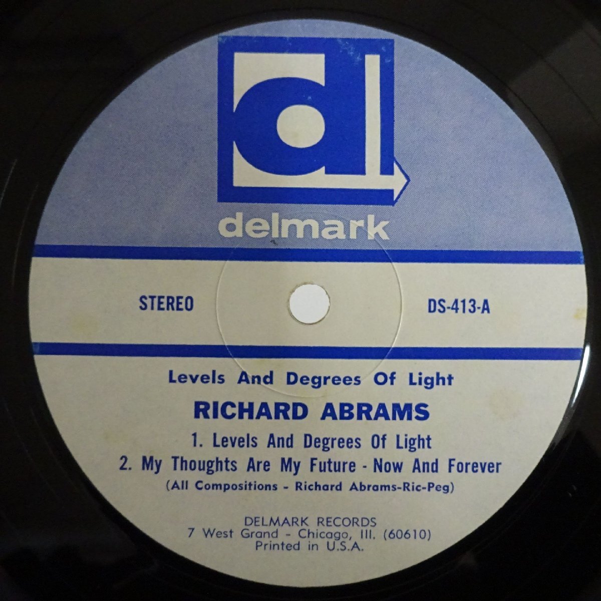 【やや傷や汚れあり】10056946;【US盤/DELMARK】Richard Abrams / Levels And Degrees Of ...