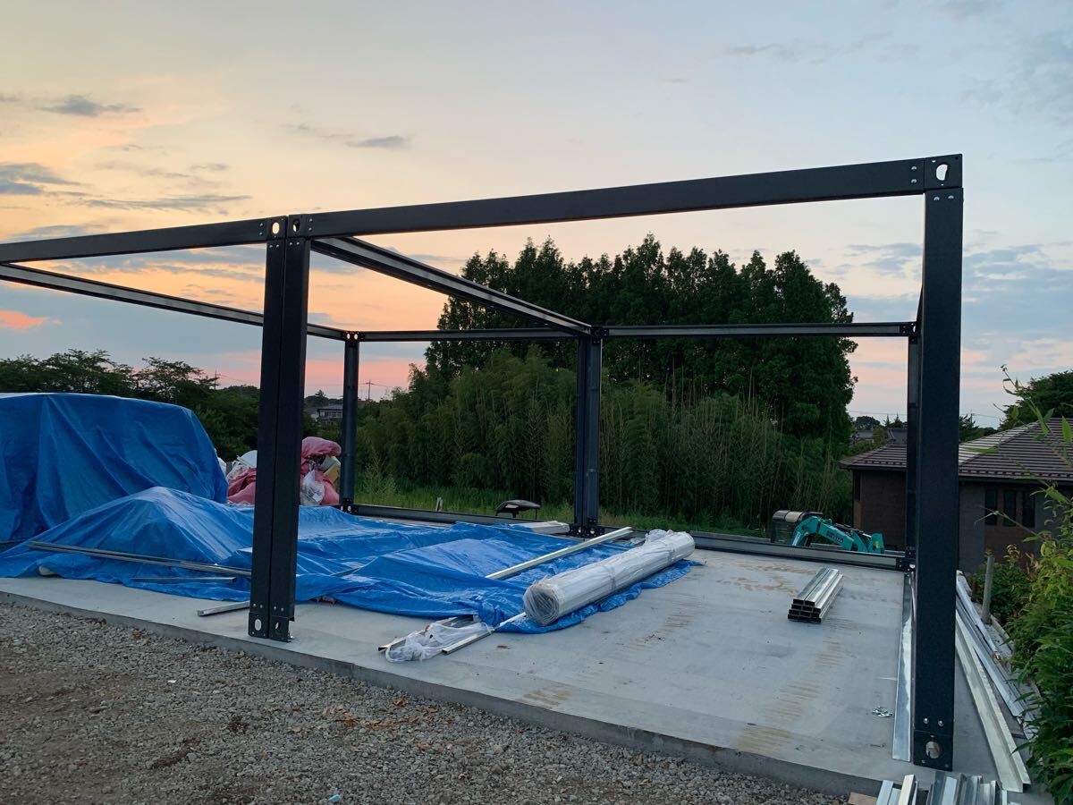 【未使用】プレハブ スーパーハウス コンテナハウス 事務所 鉄骨フレーム3x6 在庫有りの落札情報詳細 - Yahoo!オークション落札価格検索 オークフリー