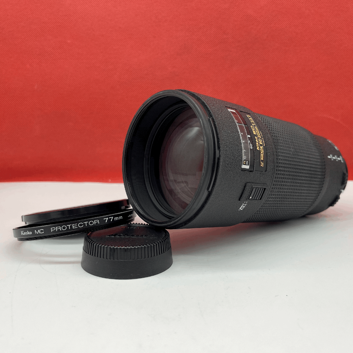 【やや傷や汚れあり】 12 Nikon ED AF NIKKOR 80-200mm F2.8 D カメラ レンズ ズームレンズ オート ...