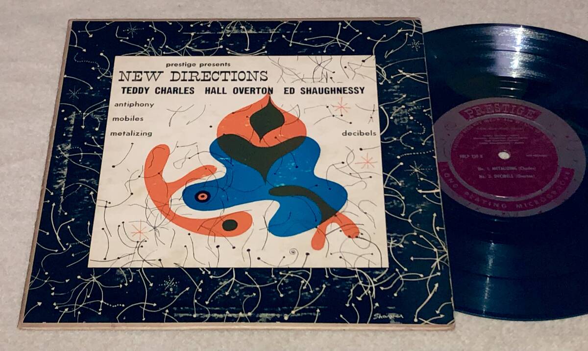 【目立った傷や汚れなし】 早すぎた前衛ジャズ！稀少10吋MonoフラットNYC完オリTeddy Charles New Directions ...