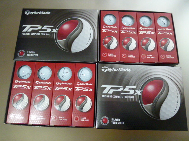 【未使用】 2024年/最新！New TP5x！日本正規品【TaylorMade】テーラーメイド New TP5X/WH/2ダース/ホワイト/新品【5層構造】の落札情報詳細 - Yahoo ...