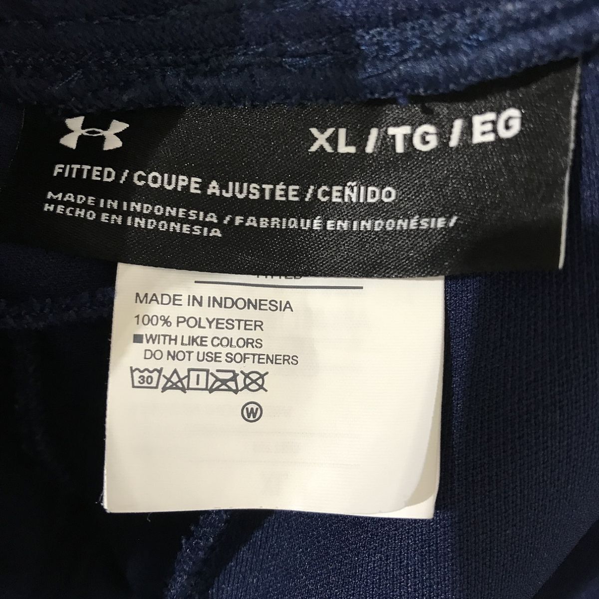 【目立った傷や汚れなし】P147☆【トレーニング トラックパンツ ジャージ】UNDER ARMOUR アンダーアーマー 紺 XLの落札情報詳細 - Yahoo!オークション落札価格検索 オークフリー