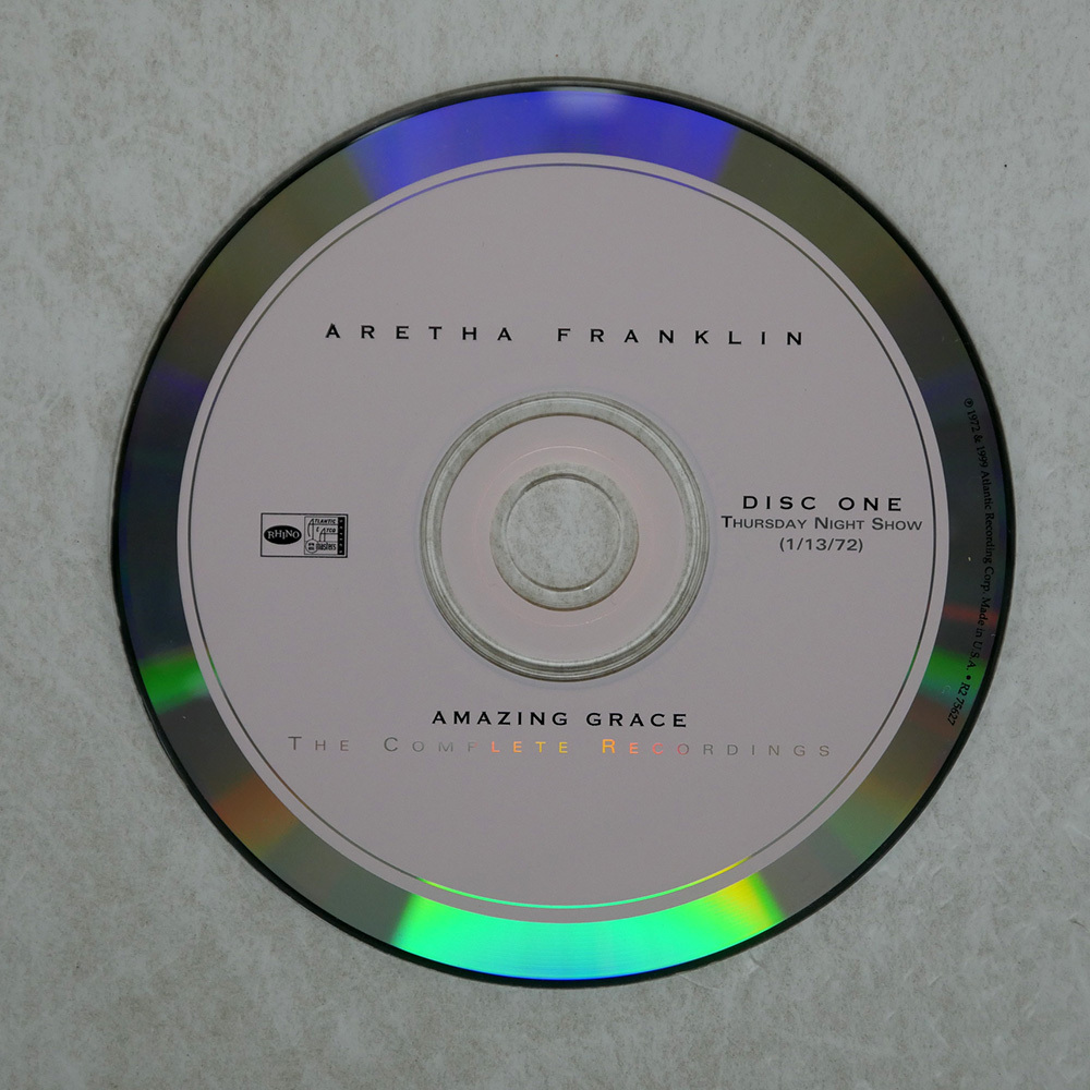 【目立った傷や汚れなし】US盤 ARETHA FRANKLIN/AMAZING GRACE THE COMPLETE RECORDINGS ...