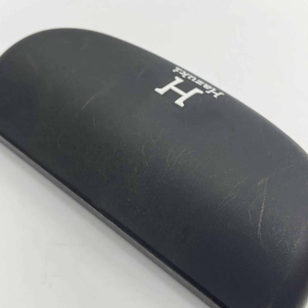 【未使用に近い】(志)【美品】HAZUKI/ハズキ ハズキルーペ 拡大鏡 クロス ケース付 1.6× 1.6倍 老眼鏡 ブラック 黒ラメ (o ...