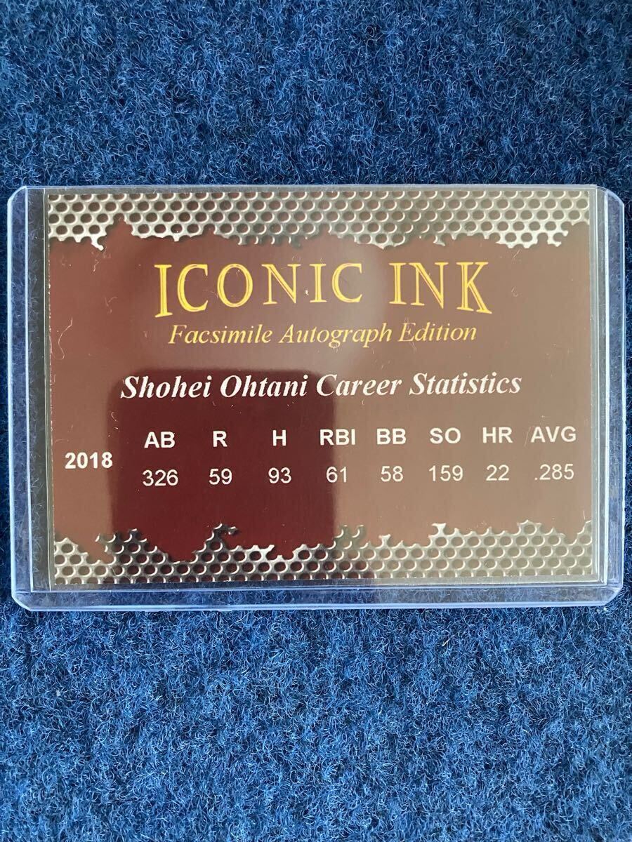 【目立った傷や汚れなし】大谷翔平 2018ルーキー時代 ICONIC INKプリントサインカード ロサンゼルスエンゼルス ラスト出品の落札情報 ...