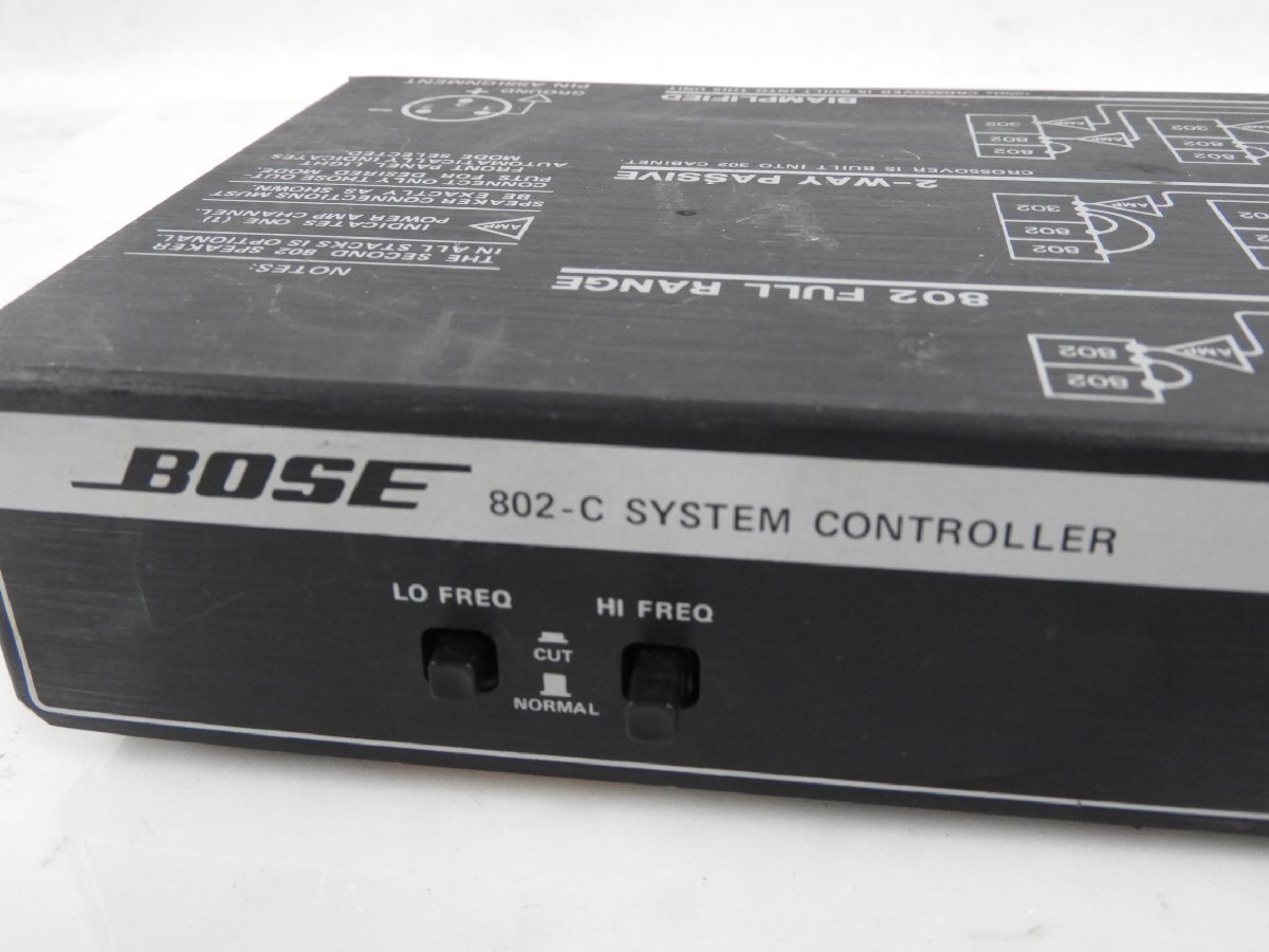 【傷や汚れあり】【D】BOSE 802-C システムコントローラー ボーズ 3069675の落札情報詳細 - Yahoo!オークション落札価格検索 オークフリー
