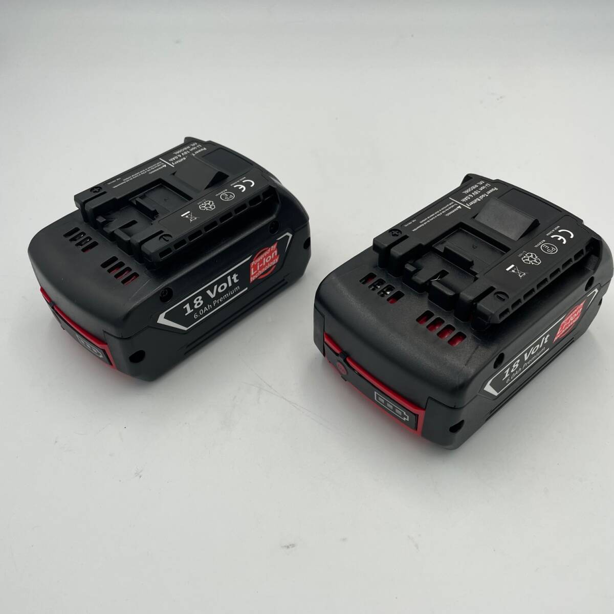 【未使用】(A) BOSCH 2個セット ボッシュ BAT610 互換 バッテリー BAT618 BAT622 対応 リチウムイオン 18V ...