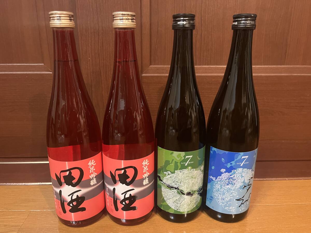 【未使用】最新！ DATE SEVEN 純米大吟醸720ml 2本 田酒【シャアボトル】720ml 2本 合計4本セット！ 1円スタート！の落札情報詳細 - Yahoo!オークション落札価格 ...