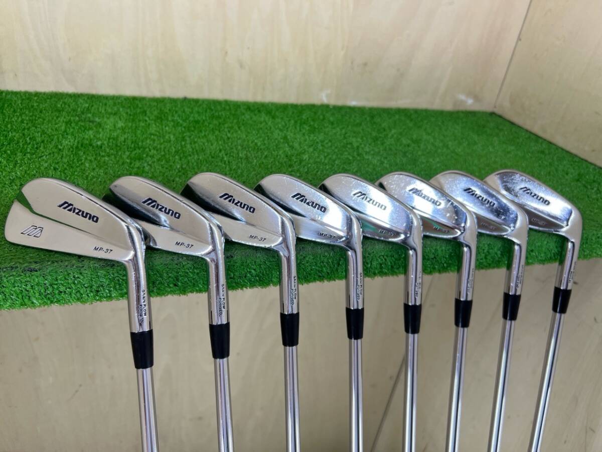 【傷や汚れあり】【名器/打感最高】MIZUNO MP-37 GRAIN FLOW FORGED 3番～9番/PW 8本組 DynamicGold S200 ミズノ マッスルバック 軟鉄鍛造 ...