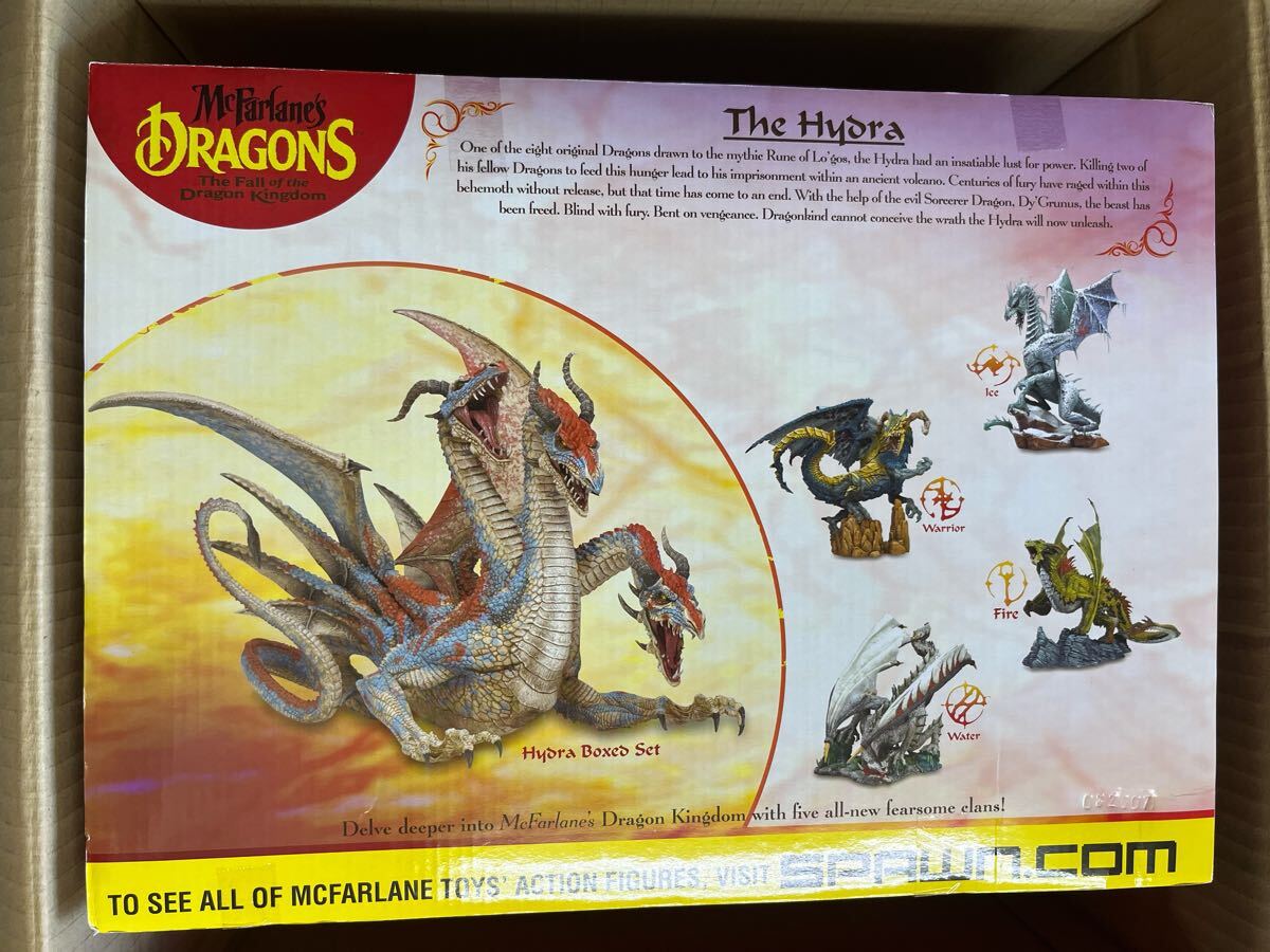 【未使用】未開封品 McFARLANE McFARLANE'S DRAGONS SERIES7 DX BOX HYDRA DRAGON ...