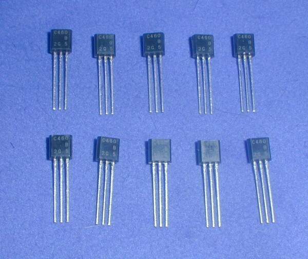 【未使用】AM-FM帯高周波用シリコントランジスタ 日立 2SC460-B（TO-92形状／10本セット）の落札情報詳細 - Yahoo ...