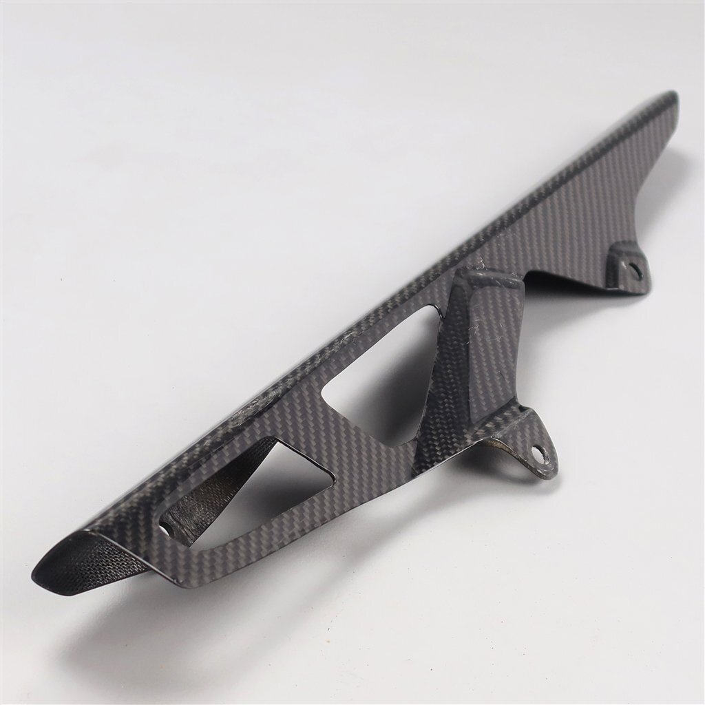 【傷や汚れあり】♪GSX-R1000/'09-'16 クレバーウルフ 綾織カーボン チェーンカバー (S0722A10) 検/K9/L0/L1 ...