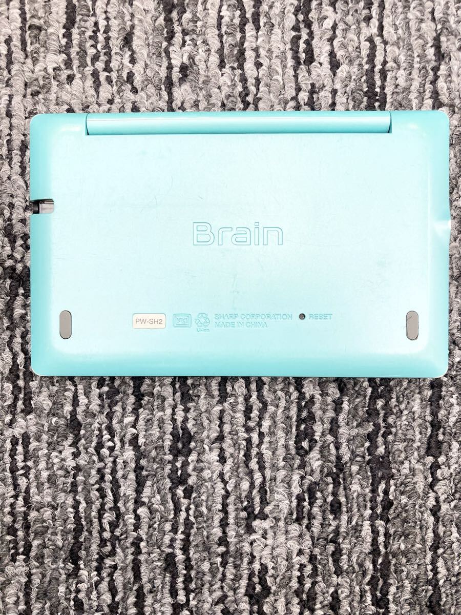 【やや傷や汚れあり】1円スタート 動作確認済み SHARP Brain 電子辞書 PW-SH2 高校生モデル ブルー 0805Kbの落札情報詳細 - Yahoo!オークション落札価格検索 オークフリー
