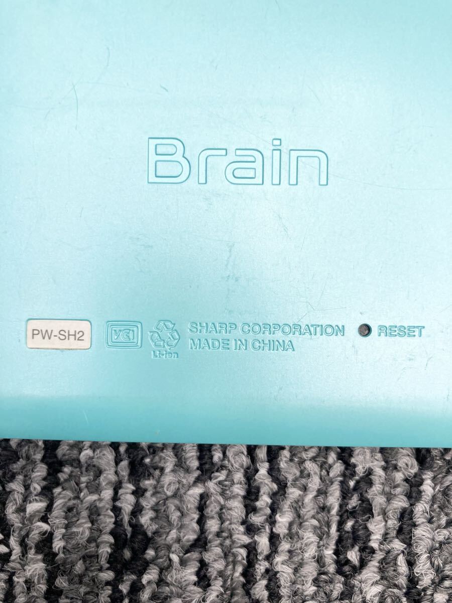 【やや傷や汚れあり】1円スタート 動作確認済み SHARP Brain 電子辞書 PW-SH2 高校生モデル ブルー 0805Kbの落札情報詳細 - Yahoo!オークション落札価格検索 オークフリー