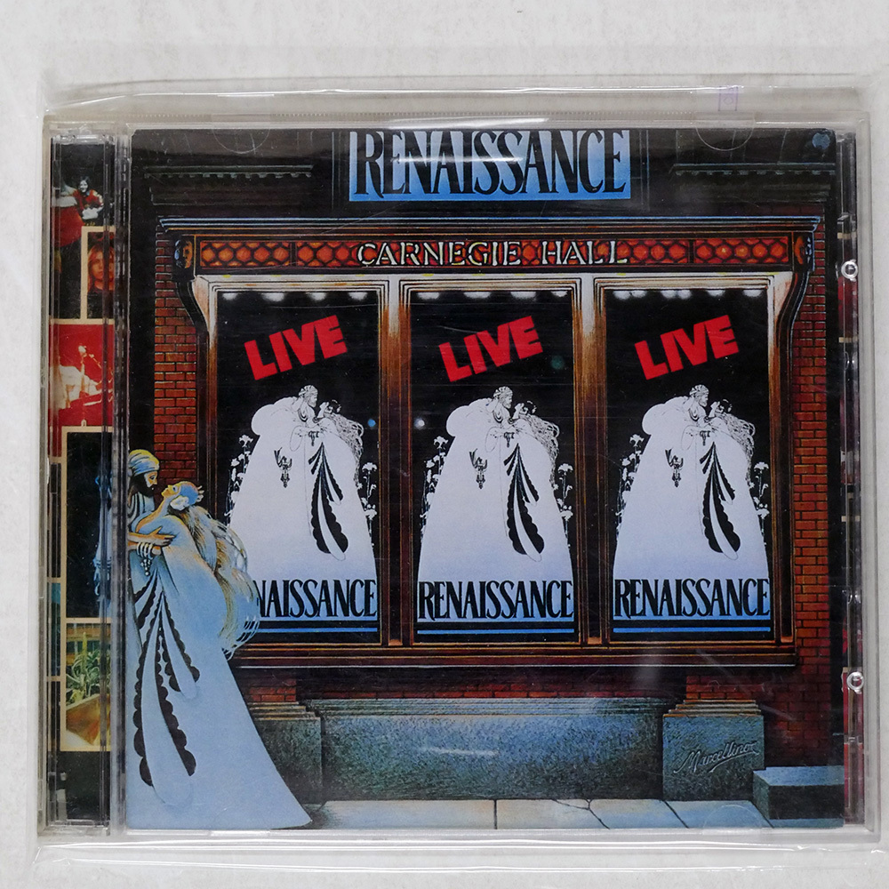 【やや傷や汚れあり】輸入盤 RENAISSANCE/LIVE AT CARNEGIE HALL/REPERTOIRE RECORDS REP ...