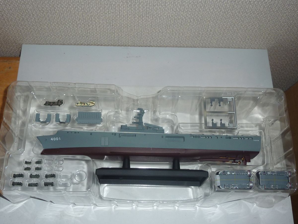 【傷や汚れあり】塗装済み半完成品☆1/700 LST-4001 おおすみ ピットロード 海上自衛隊 おおすみ型輸送艦 CPM-01の落札情報 ...