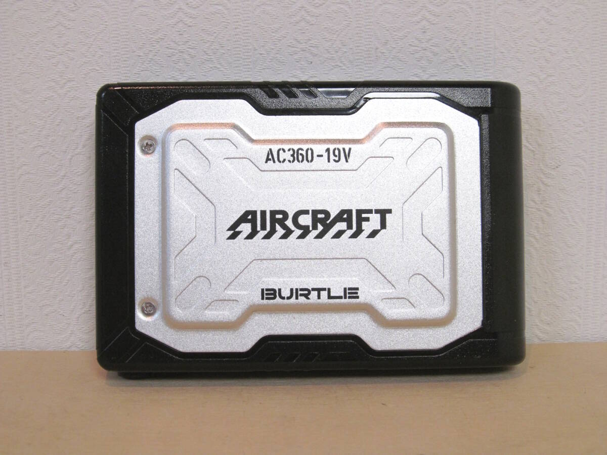 【やや傷や汚れあり】BURTLE ★バートル AIR CRAFTエアークラフト AC-360-19V 京セラバッテリーのみ★ 中古 ジャンク(壊れている)扱い 現状渡しの落札情報詳細 ...