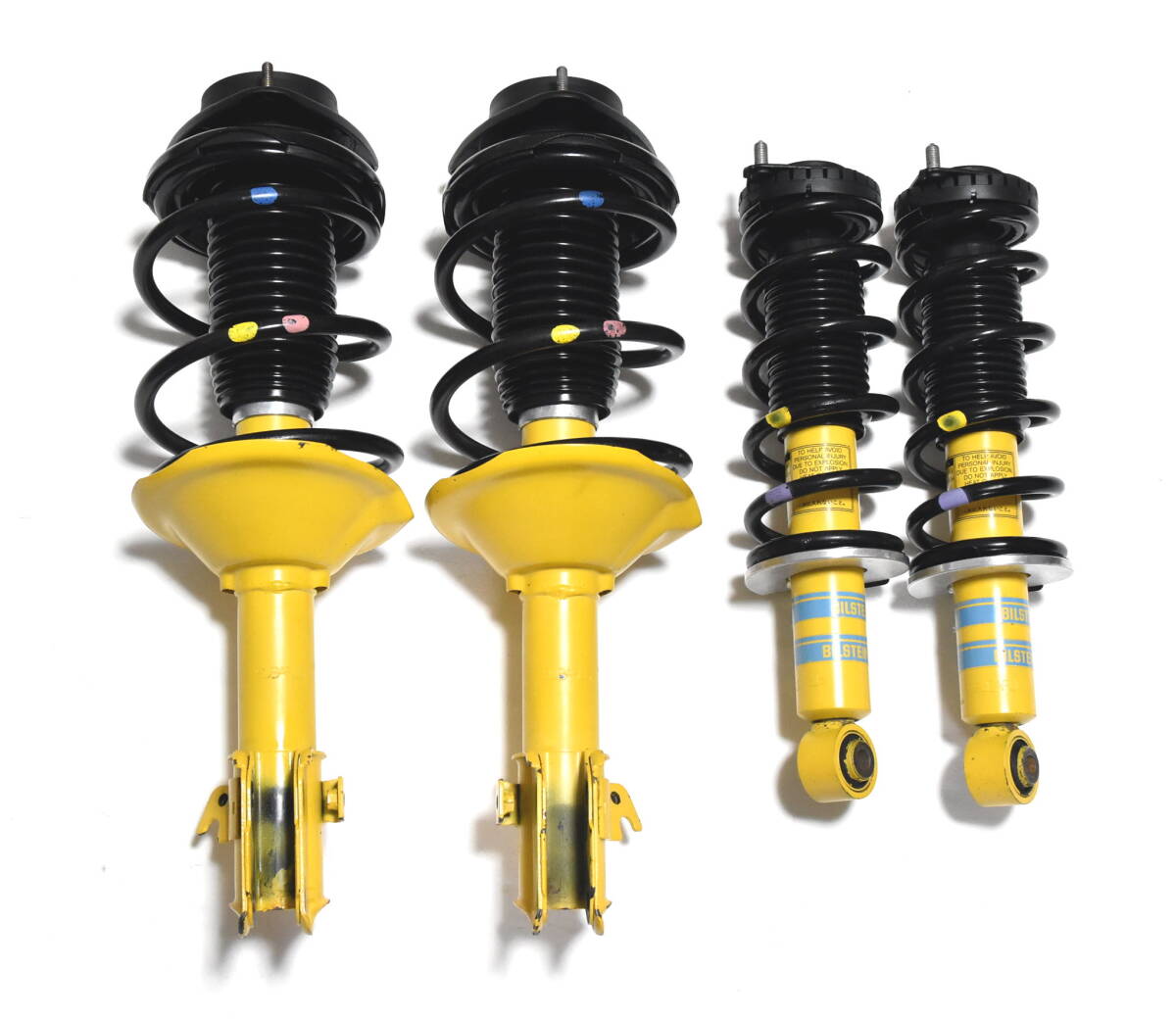 【目立った傷や汚れなし】BE BH レガシィ BE5 GT-B 純正 BILSTEIN ビルシュタイン サスペンションキット USED 1台分 税込 LEGACY BH5 BE5 BH9 ...