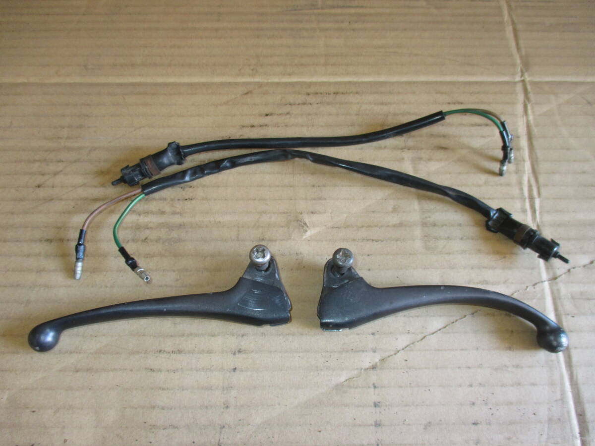 【全体的に状態が悪い】ヤマハ Bw’s 3AA 純正 ブレーキレバー 前後セット スイッチ付き 実動車外し 検) YAMAHA 2スト 原付 50cc 4VP スクーター ジョグ ビーノの落札 ...