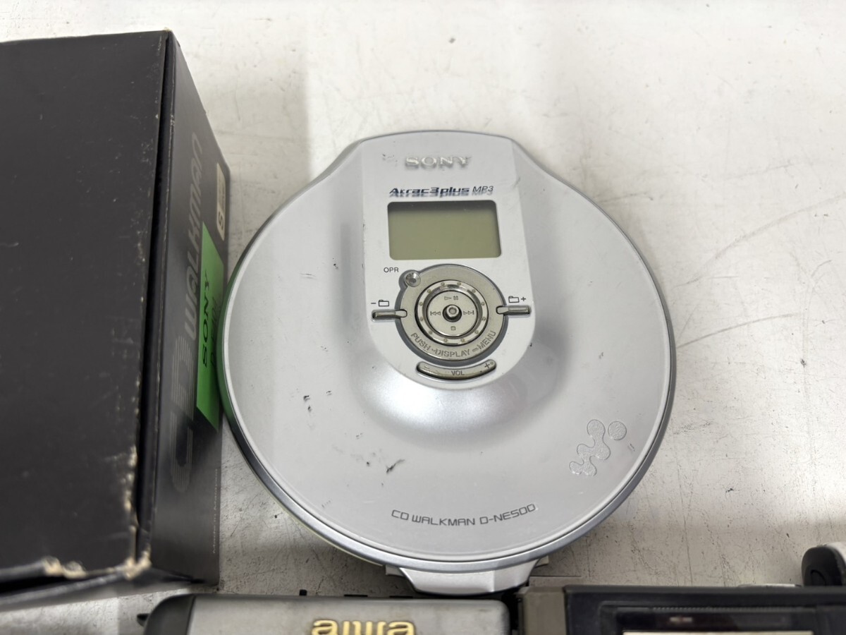 【傷や汚れあり】E839 CDウォークマン カセットレコーダー ラジオ まとめ売り SONY Panasonic FUJITSU 他 動作未 ...