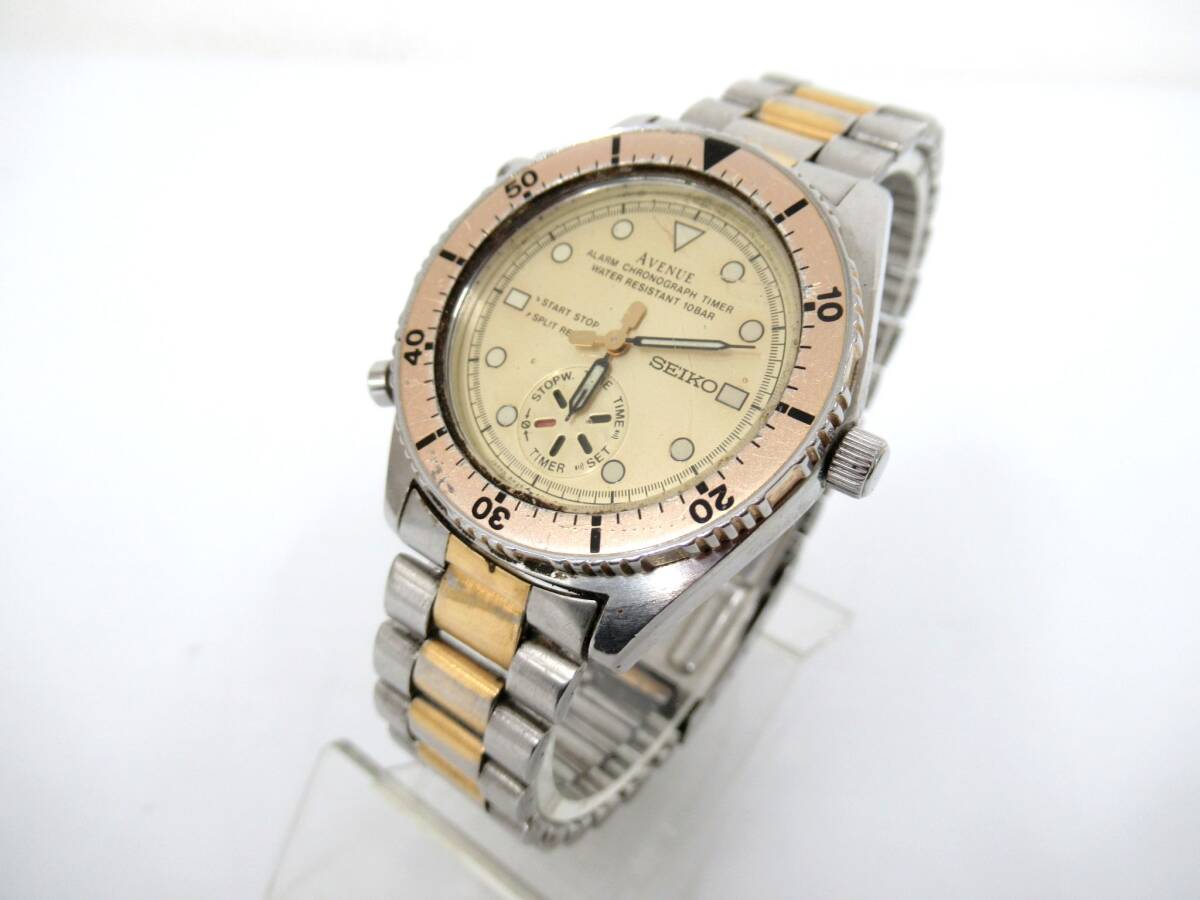 【やや傷や汚れあり】【SEIKO/セイコー】酉⑤168//AVENUE/8M26-600Aの落札情報詳細 - Yahoo!オークション落札価格 ...