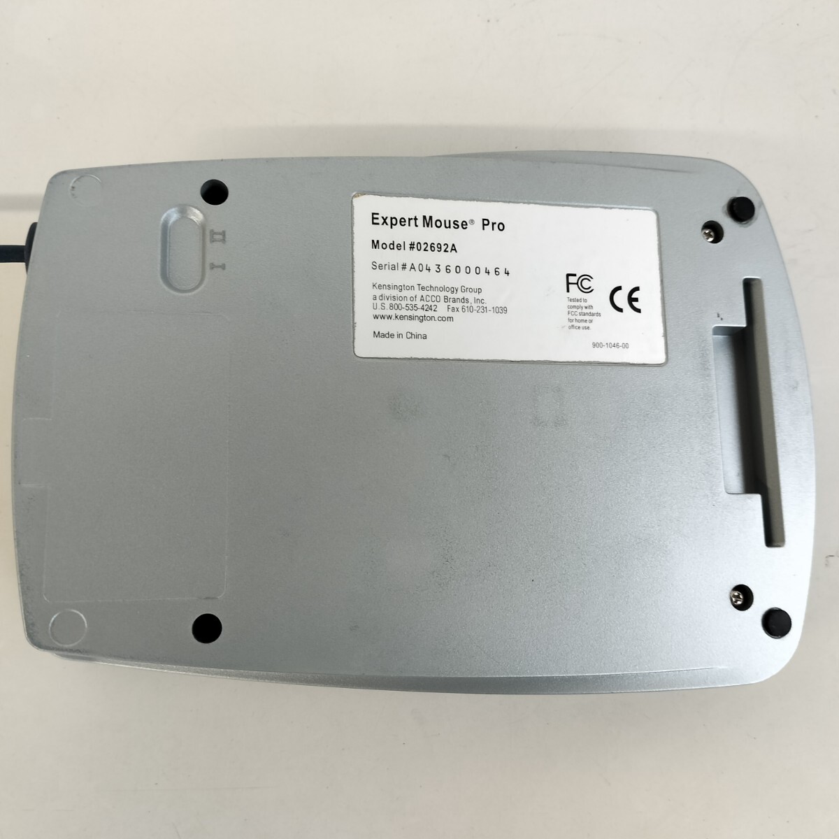 【やや傷や汚れあり】ケンジントン エキスパートマウス プロ Kensington Expert Mouse pro トラックボール ...