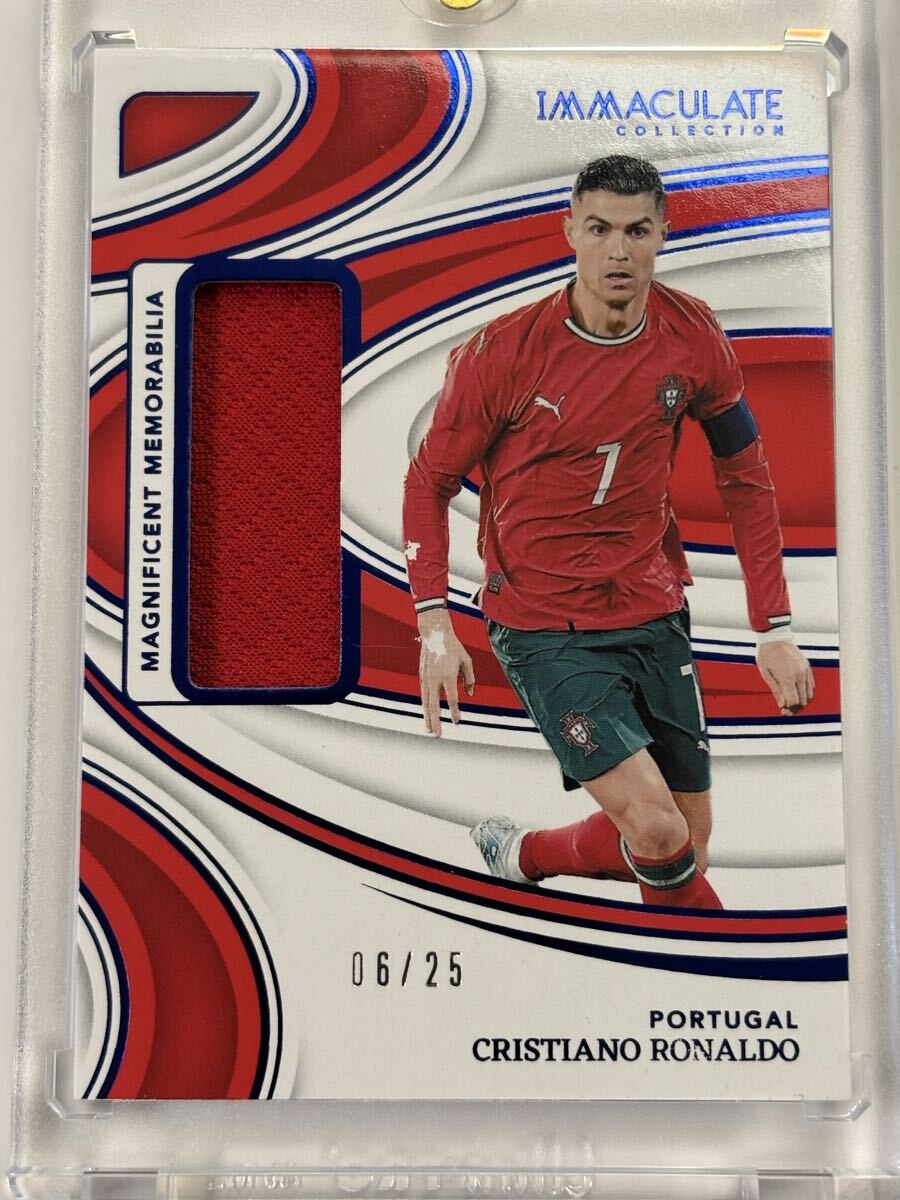 【目立った傷や汚れなし】クリスティアーノ・ロナウド 25枚限定 2024-25 Panini Immaculate Collection ...
