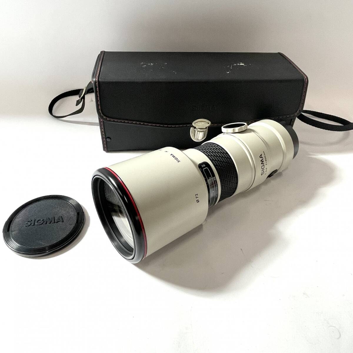 【やや傷や汚れあり】☆ SIGMA シグマ AF TELE APO 400mm F5.6 D APO TELE MACRO APO キャノン用 ...