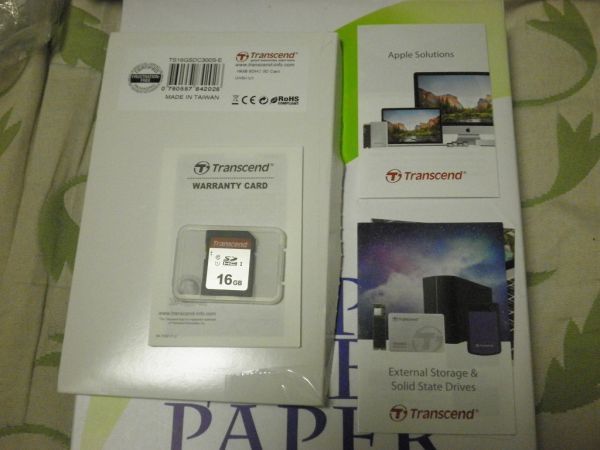 【未使用に近い】Transcend SD CARD 16GB UHS-I Class10 MAX SPEED95MB/s TS16GSDC300S-Eの落札情報詳細 - Yahoo ...