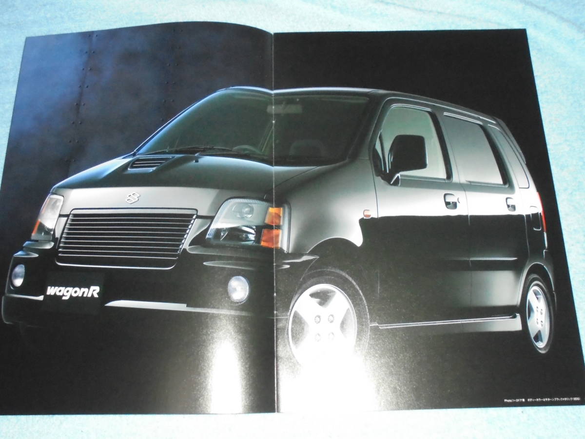 ★1998年 MC21S スズキ ワゴン R RR カタログ SUZUKI WAGON R RR 5ドア 1+2ドア RR-F 2WD 4WD K6A 直3 660 ターボ 64PS 5MT ...