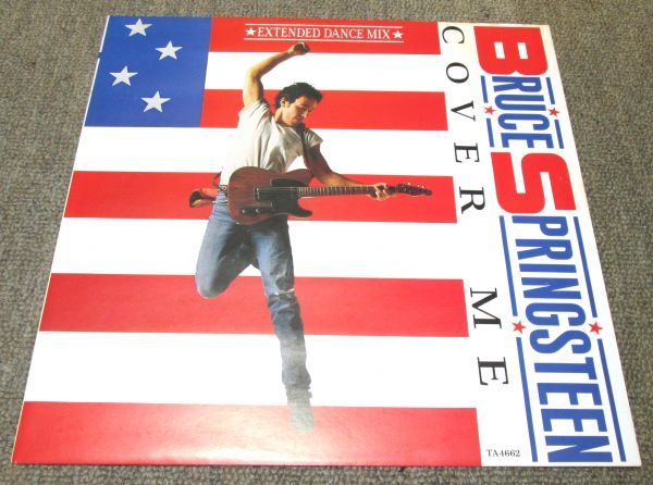 UK盤12” SINGLE:BRUCE SPRINGSTEEN COVER ME(EXTENDED MIX)/JERSEY GIRL(LIVE ...