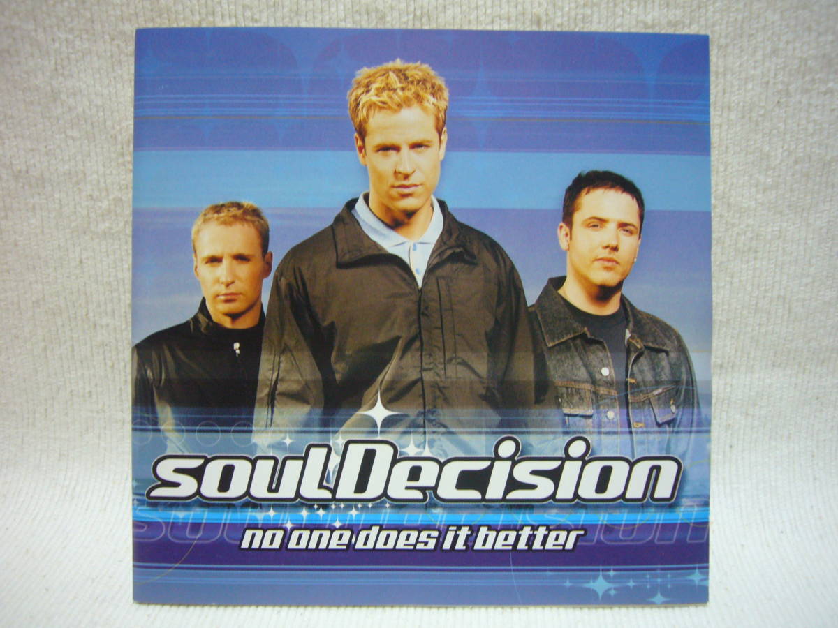 SOUL DECISION ソウル ディシジョン ／ no one does it better ／ 日本盤 即落札の落札情報詳細 ...