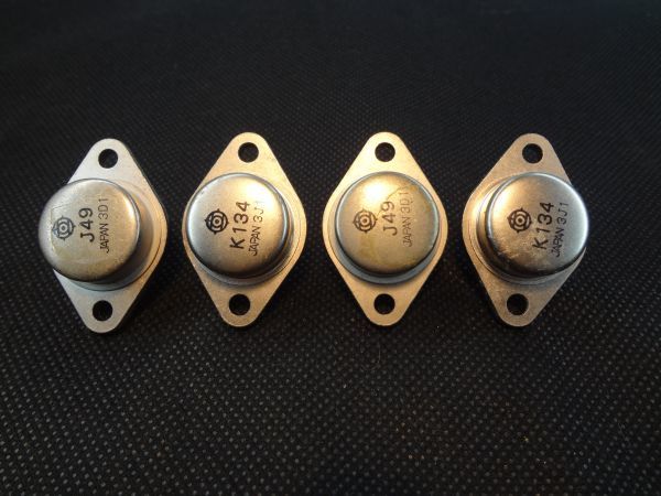 【新品】金田式 オールFETアンプに音のいい 日立 MOS FET 2SK134 /2SJ49 取り付け部品一式の落札情報詳細 - Yahoo ...