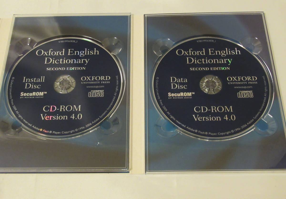 【Windows10でイントール、動作確認済み】Oxford English Dictionary Second edition on CD ...