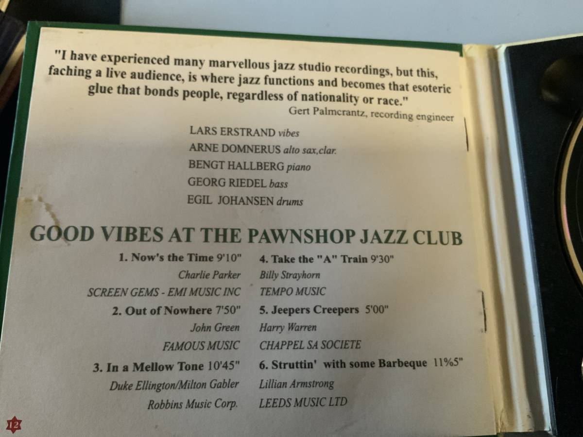 オーディオファイル 必聴 高音質CD アジア発 Good Vibes Jazz at the Pawnshop 3 の落札情報詳細 ...